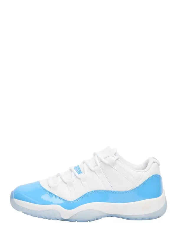 JORDAN 11 Retro Low "university Blue" Sneakers - White/university Blue