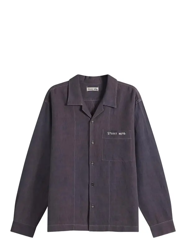 STORY MFG. Hand Applique Greetings Long Sleeve Shirt - Plant The Seed