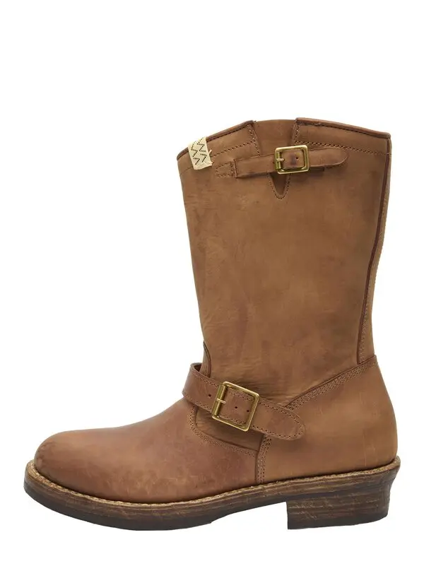 Visvim Folk Buckle Ankle Boot - Brown