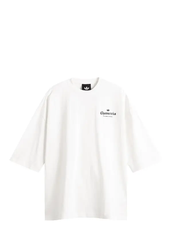 Adidas X Willy Chavarria Logo T-shirt - Off White