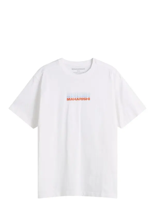 MAHARISHI Pax Cultura S/s T-shirt - White