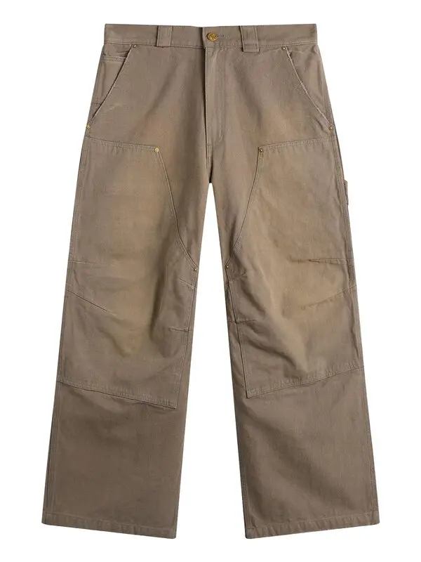 WILLY CHAVARRIA Stockton Double Knee Pant - Concrete