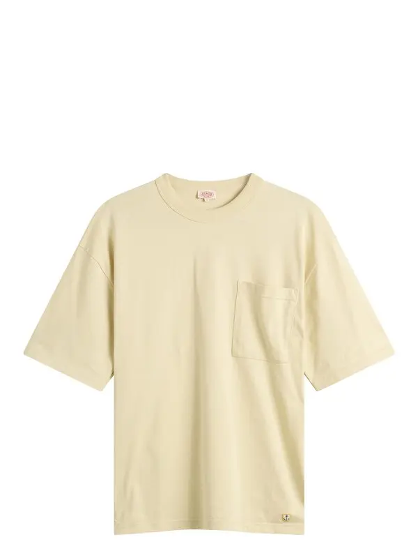 Armor Lux Heavyweight Pocket T-shirt - Gravel