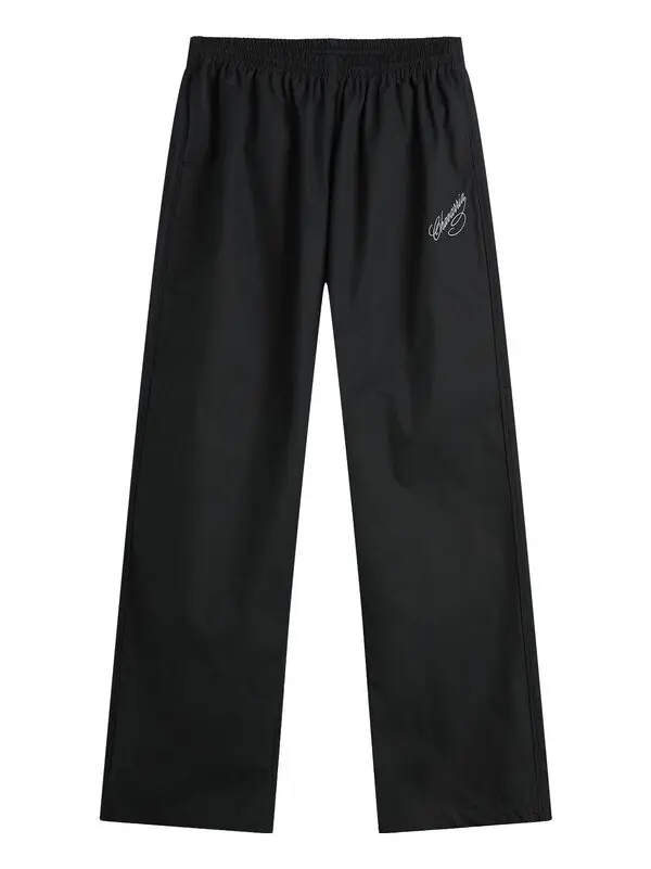 WILLY CHAVARRIA Ruff Rider Track Pant - Black