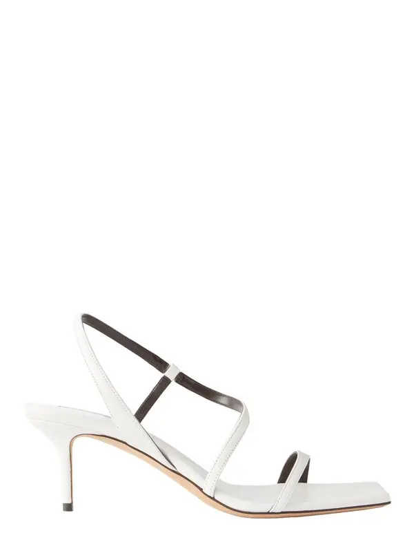 EMME PARSONS Delicat Leather Sandals - White