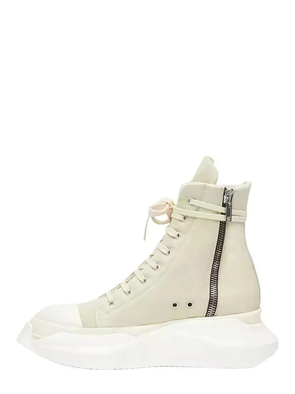 Rick Owens Abstract High-top Sneakers - Neutrals