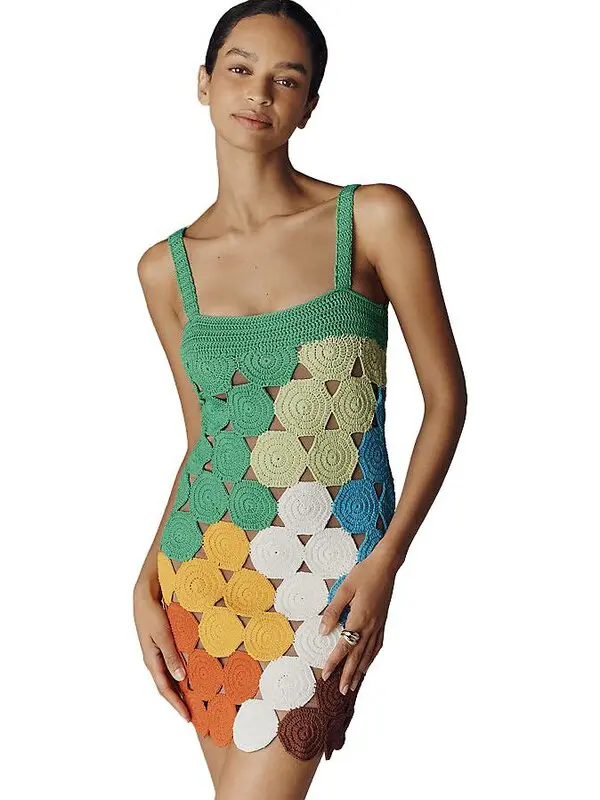 SIMONMILLER Beep Beep Mini Dress - Island Multi