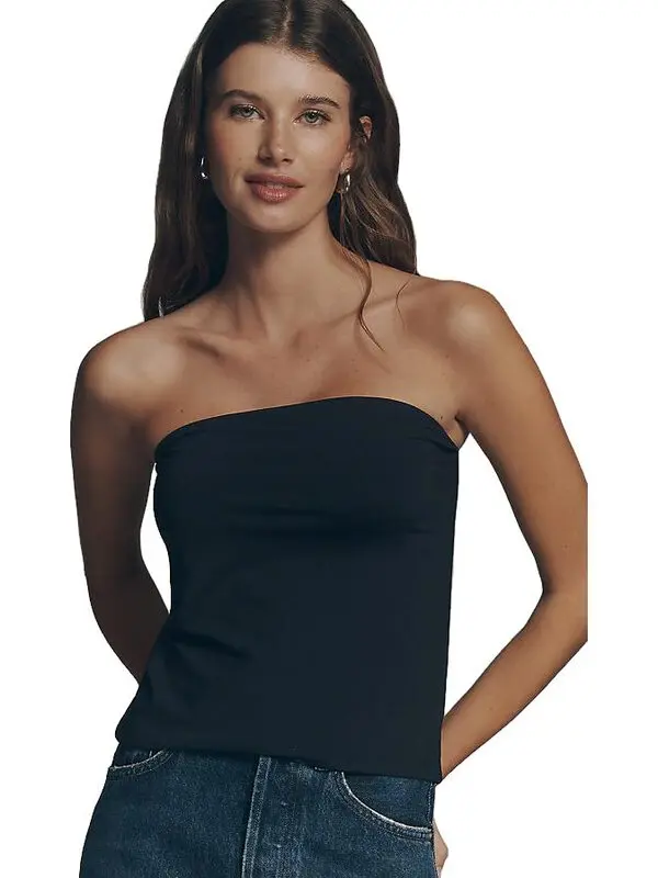 Anthropologie Strapless Tube Top - Black