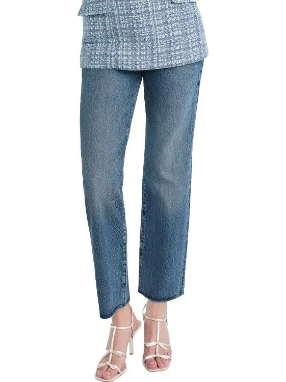 FAVORITE DAUGHTER The Otto Super High Waist Ankle Boyfriend Jeans - Stowe
