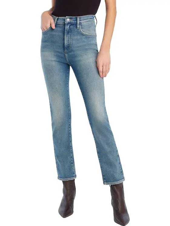 FAVORITE DAUGHTER The Valentina Super High Waist Bootcut Jeans - Gramercy
