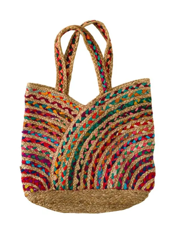 UNCOMMON GOODS Repurposed Sari Tote Bag - Multi