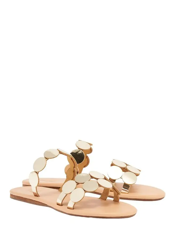 ANCIENT GREEK SANDALS Kirnie Slide Sandal - Gold