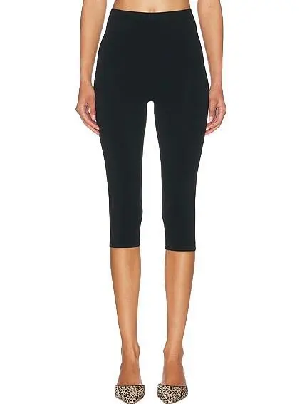 HELSA Beckette Knit Capri - Black