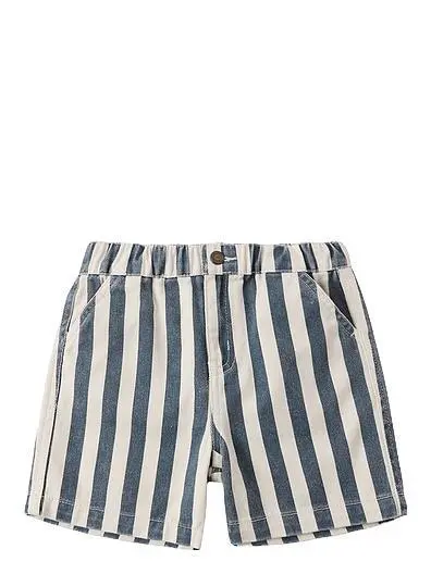 RYLEE + CRU Boardshort In With Stripes - Navy