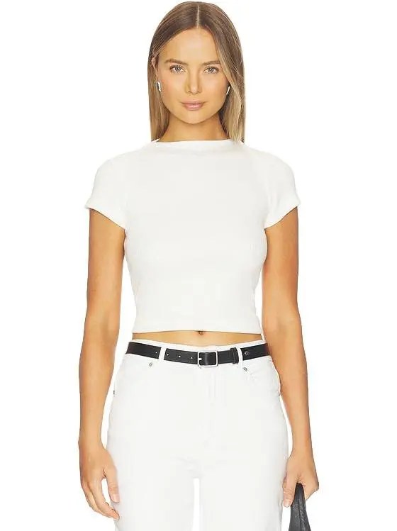 Citizens Of Humanity Baby Waffle Tee - Ivory