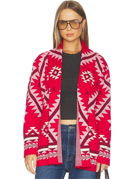 HAYLEY MENZIES Sundance Cardigan - Red