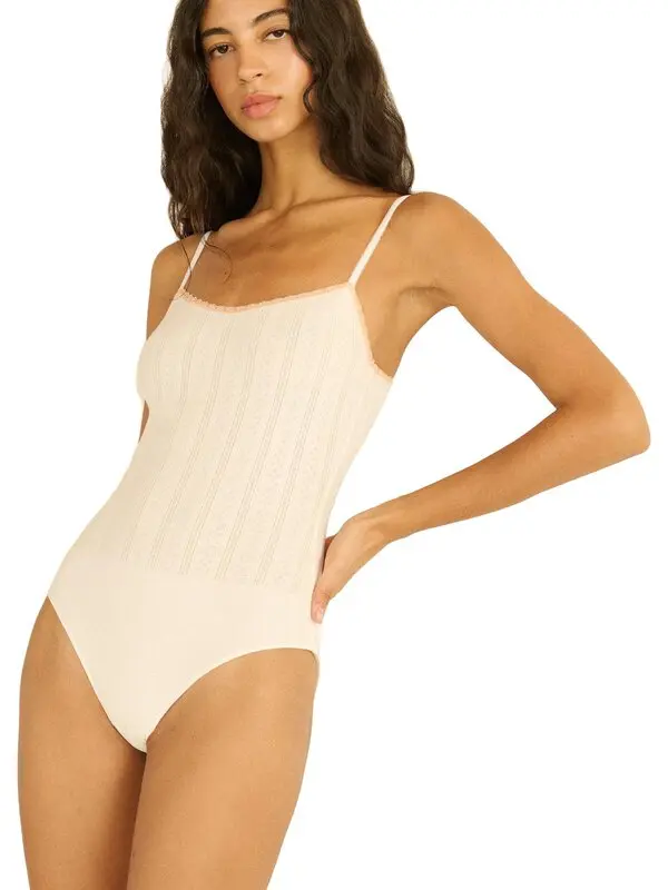 DÔEN Shona Bodysuit - Salt