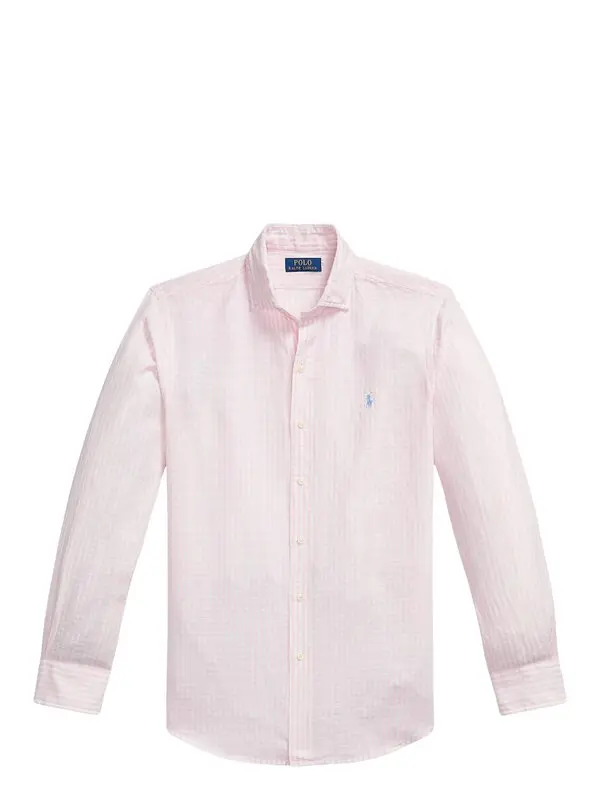 Polo Ralph Lauren Shirt With Logo - Pink