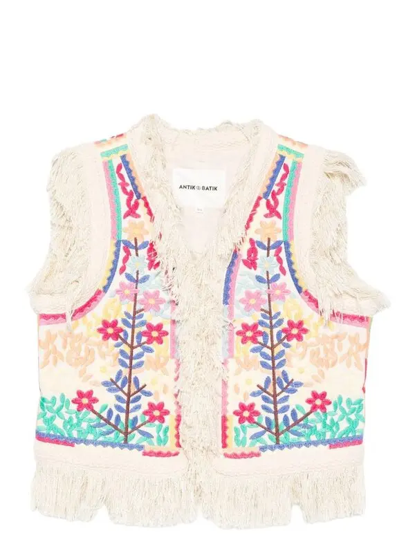 Antik Batik Rainbow Vest - Multi