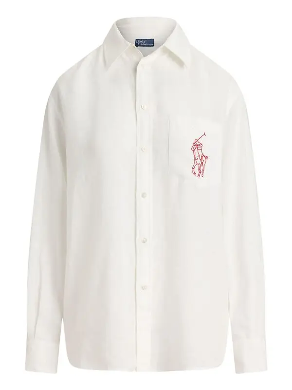 Polo Ralph Lauren Shirt With Logo - White