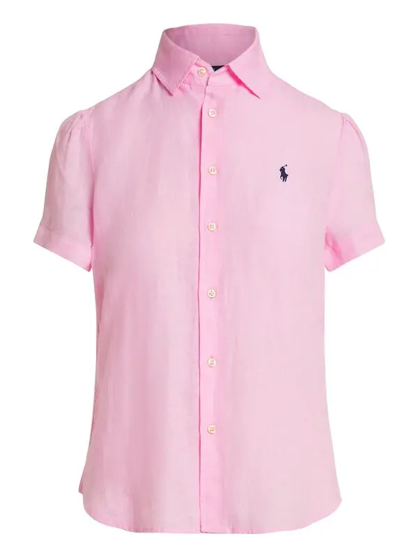 Polo Ralph Lauren Shirt With Logo - Pink