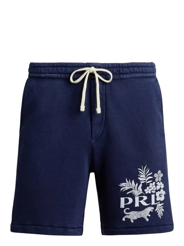 Polo Ralph Lauren Bermuda Shorts With Print - Blue