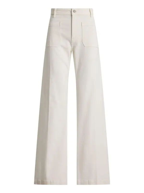 Polo Ralph Lauren Denim Trousers - White