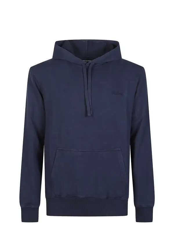 MC2 SAINT BARTH Manhattan Hooded Sweatshirt - Blue
