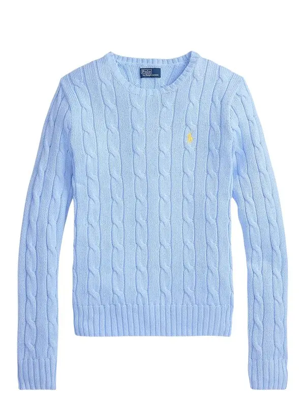 Polo Ralph Lauren Cable Knit Sweater - Sky Blue