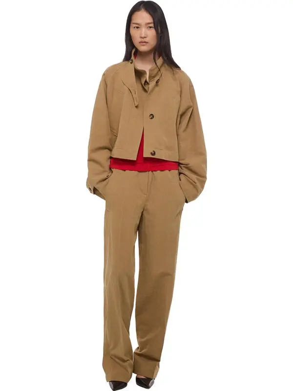 Helmut Lang Cropped Jacket - Trench