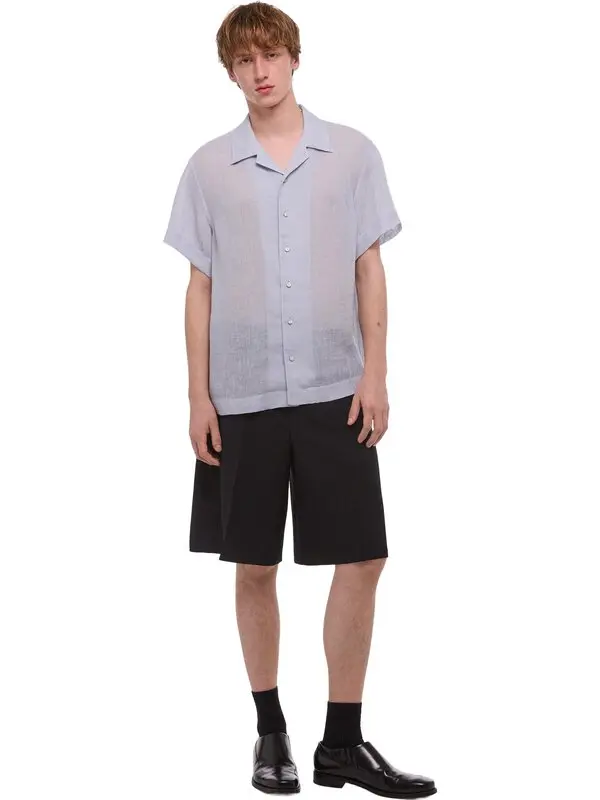 Helmut Lang Relaxed Camp Shirt - Pacific