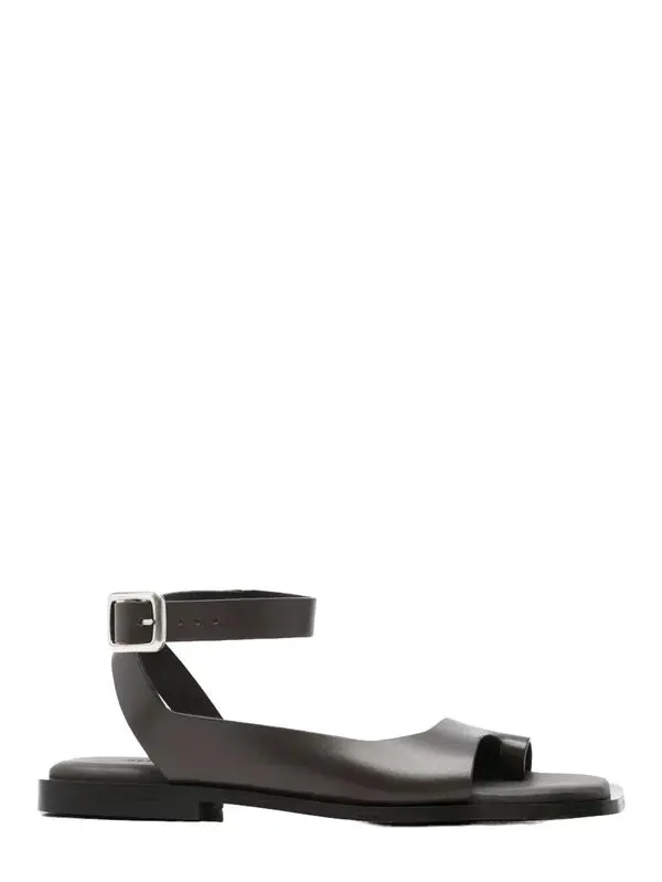 ALOHAS Buckle-fastening Toe-strap Sandals - Brown