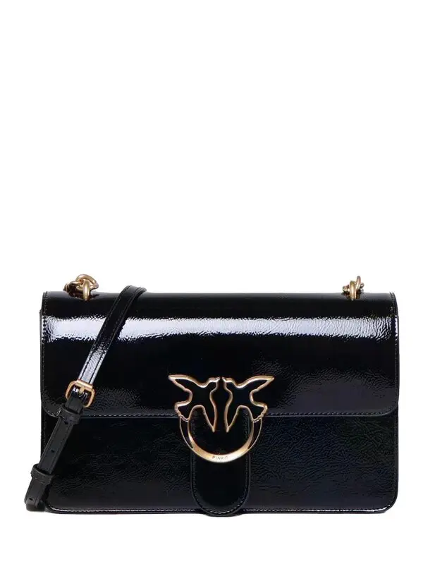 Pinko Medium Love One Crossbody Bag - Black