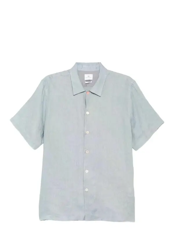 Paul Smith Piece-dyed Shirt - Blue