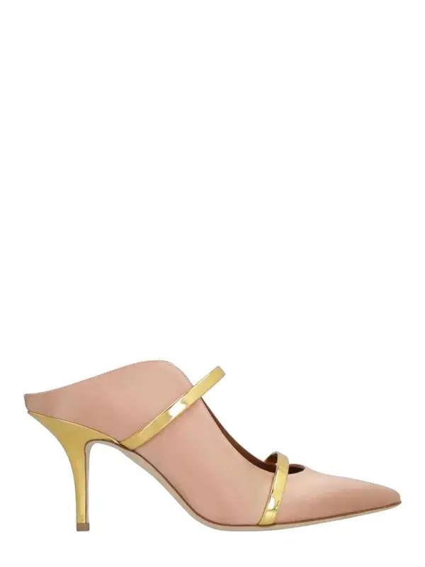 MALONE SOULIERS 70mm Maureen Mules - Neutrals