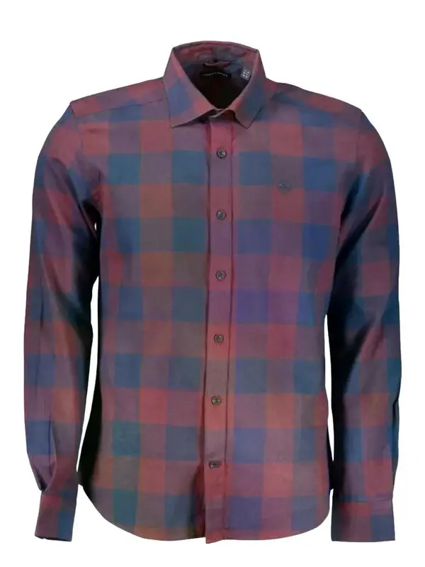 NORTH SAILS Plaid Long-sleeve Shirt - Red
