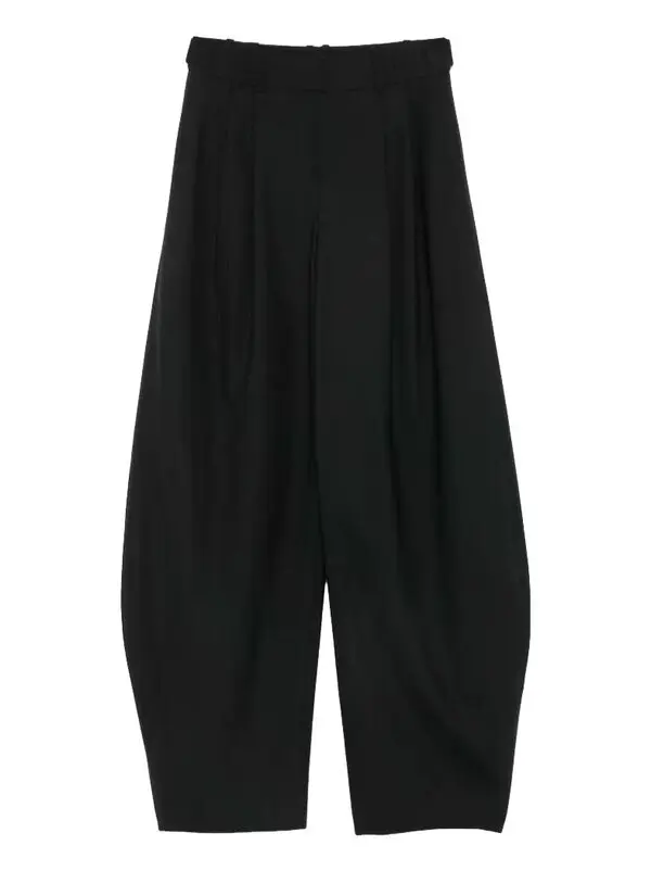 JUUN.J Pleated Pocket Trousers - Black