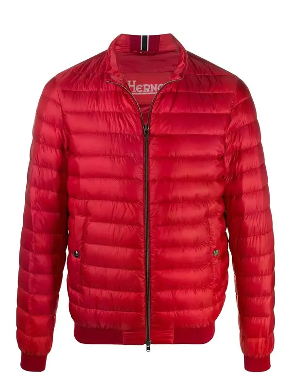 Herno Quilted Down Jacket - Red
