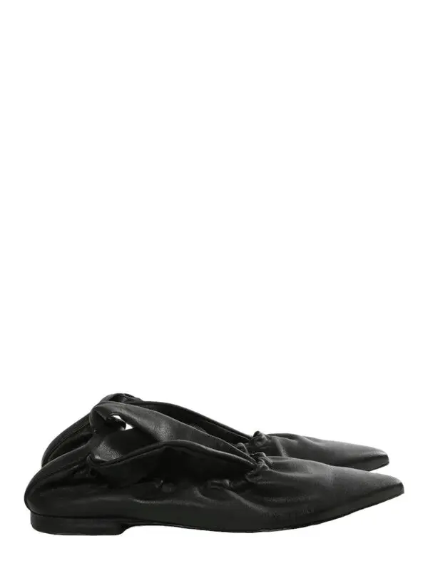 UMA WANG Pointed-toe Ballet Flats - Black