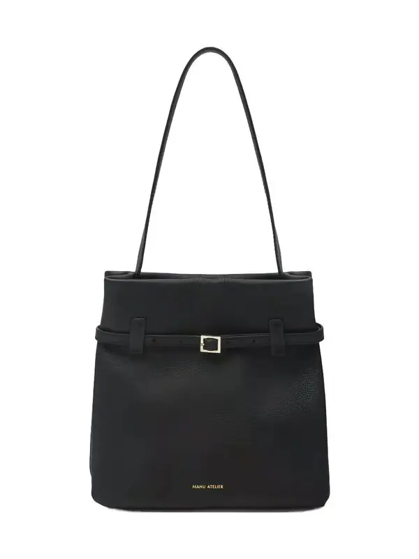 Manu Atelier Mini Tote Du Jour Tote Bag - Black