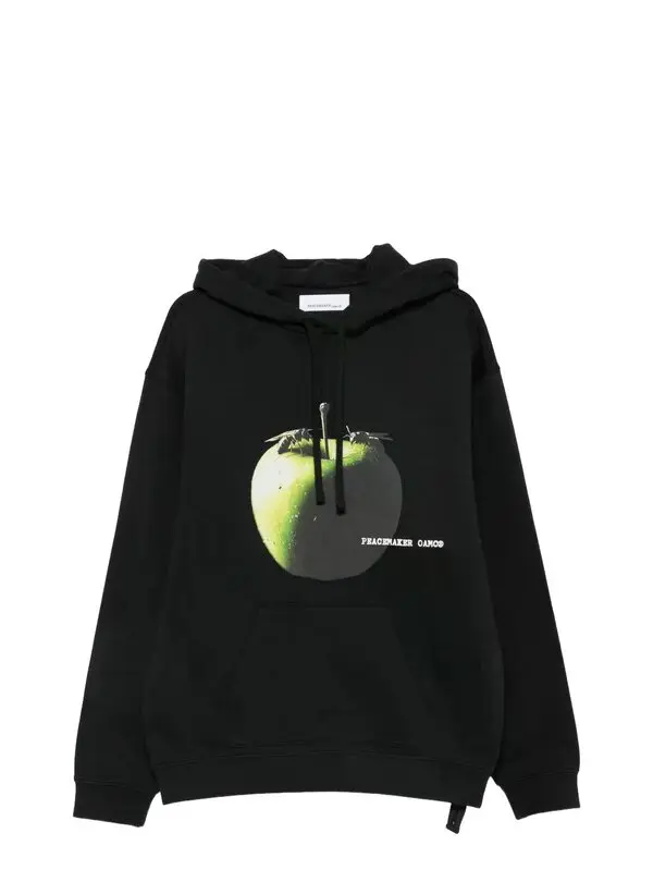 PEACEMAKER OAMC Graphic-print Hoodie - Black