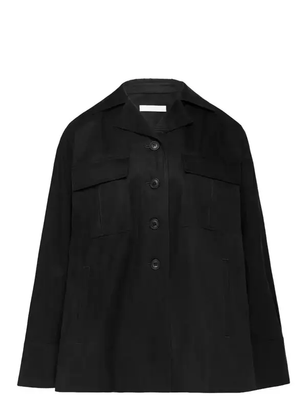 CLUB21 COLLECTION Thea Cotton Jacket - Black