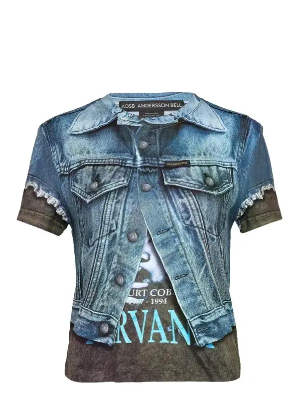 Andersson Bell Printed T-shirt - Blue