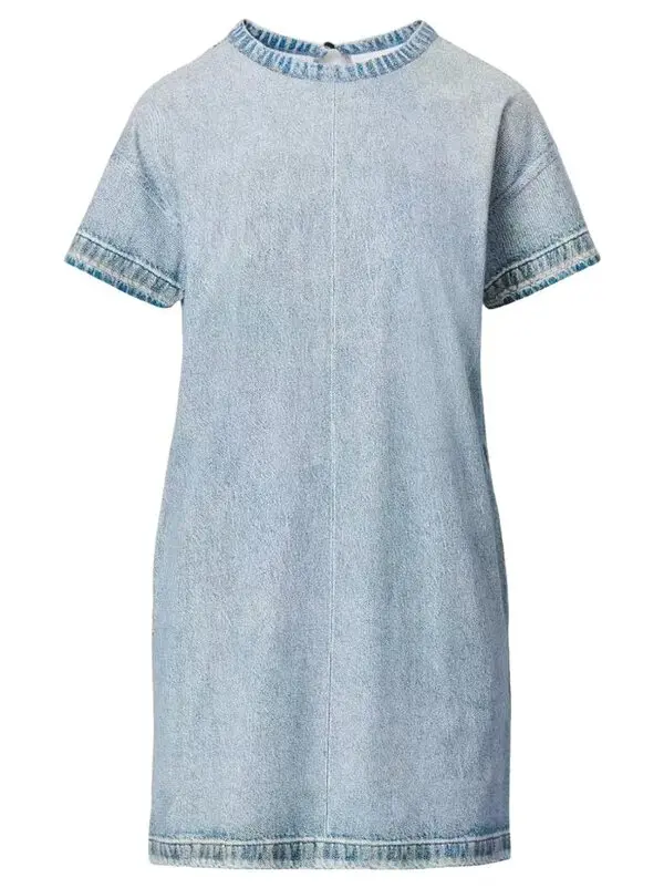 Rag & Bone Miramar Kelly T-shirt Mini Dress - Blue
