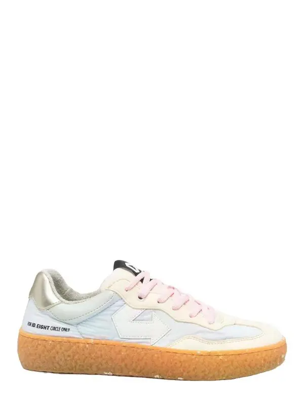 ID.EIGHT Logo-patch Sneakers - Neutrals