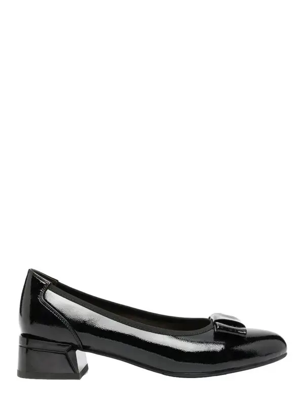 LINDA BAUMANN Bow-detail Pumps - Black