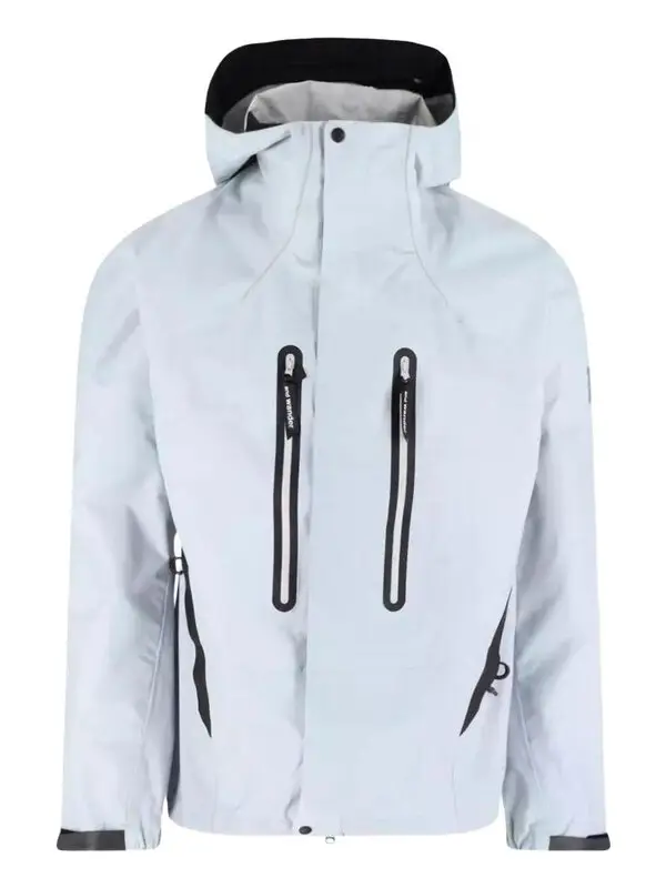 AND WANDER 2.5 Hooded Jacket - Grey
