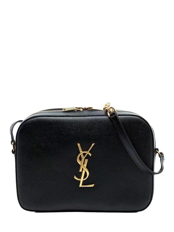 Saint Laurent Monogram Camera Bag - Black