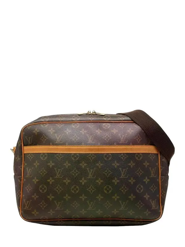 LOUIS VUITTON 1999 Monogram Reporter Gm - Brown
