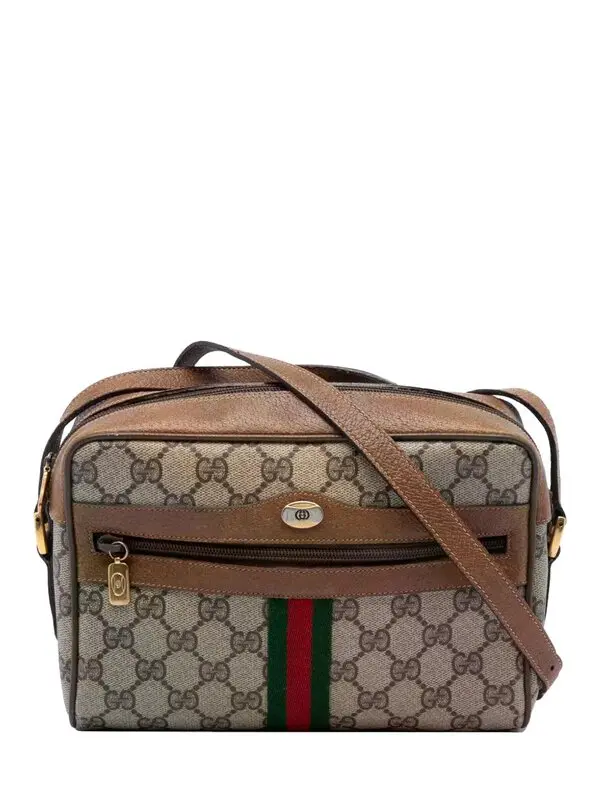 Gucci 20th Century Gg Supreme Web Crossbody Bag - Neutrals